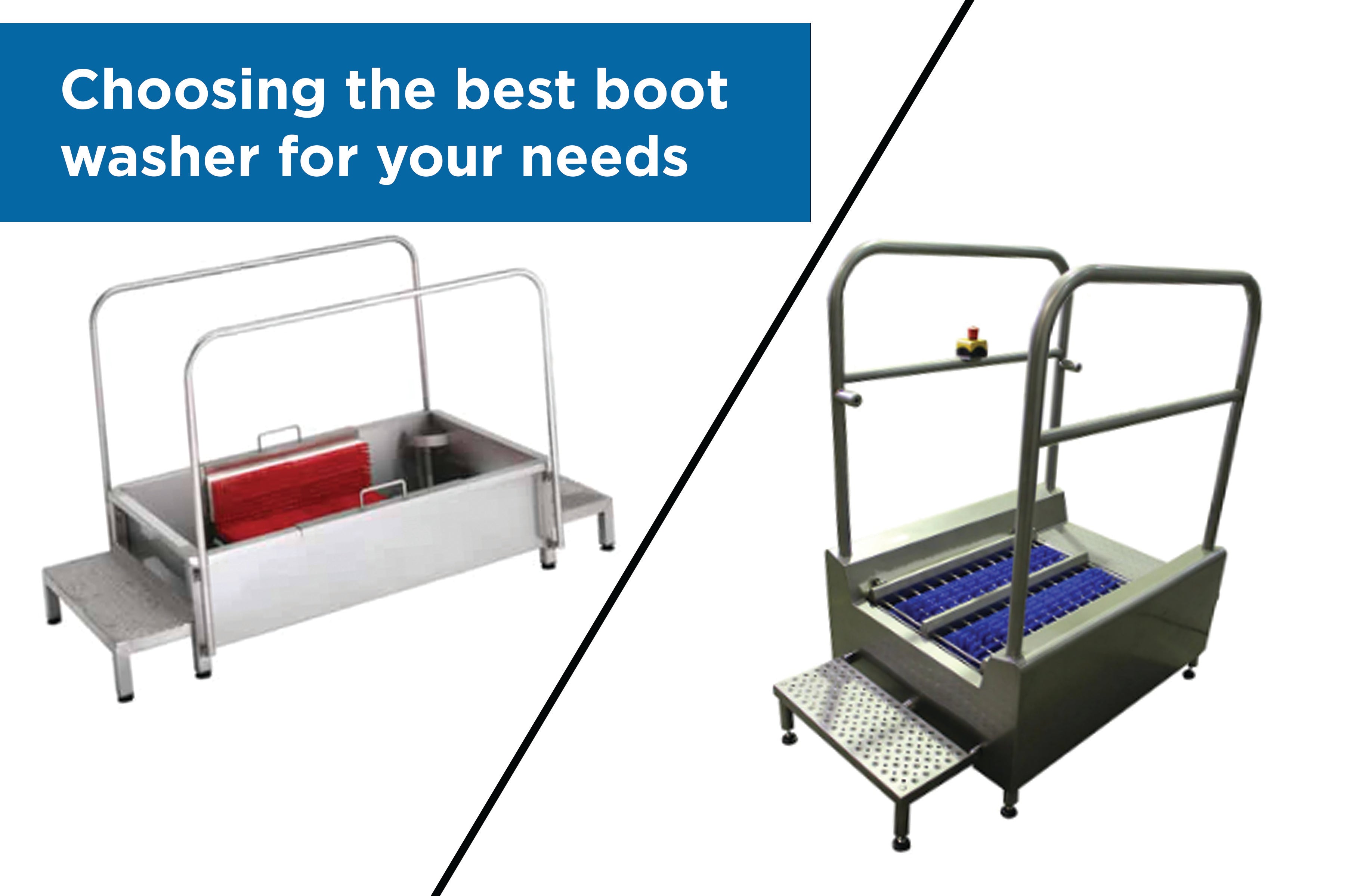 Choosing the right boot washer for your environment