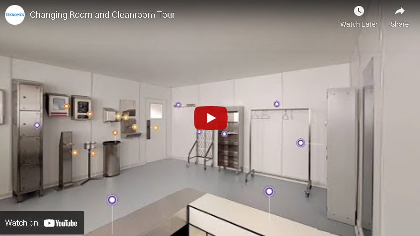 Changing Room & Cleanroom Supplies Tour Video | Teknomek UK