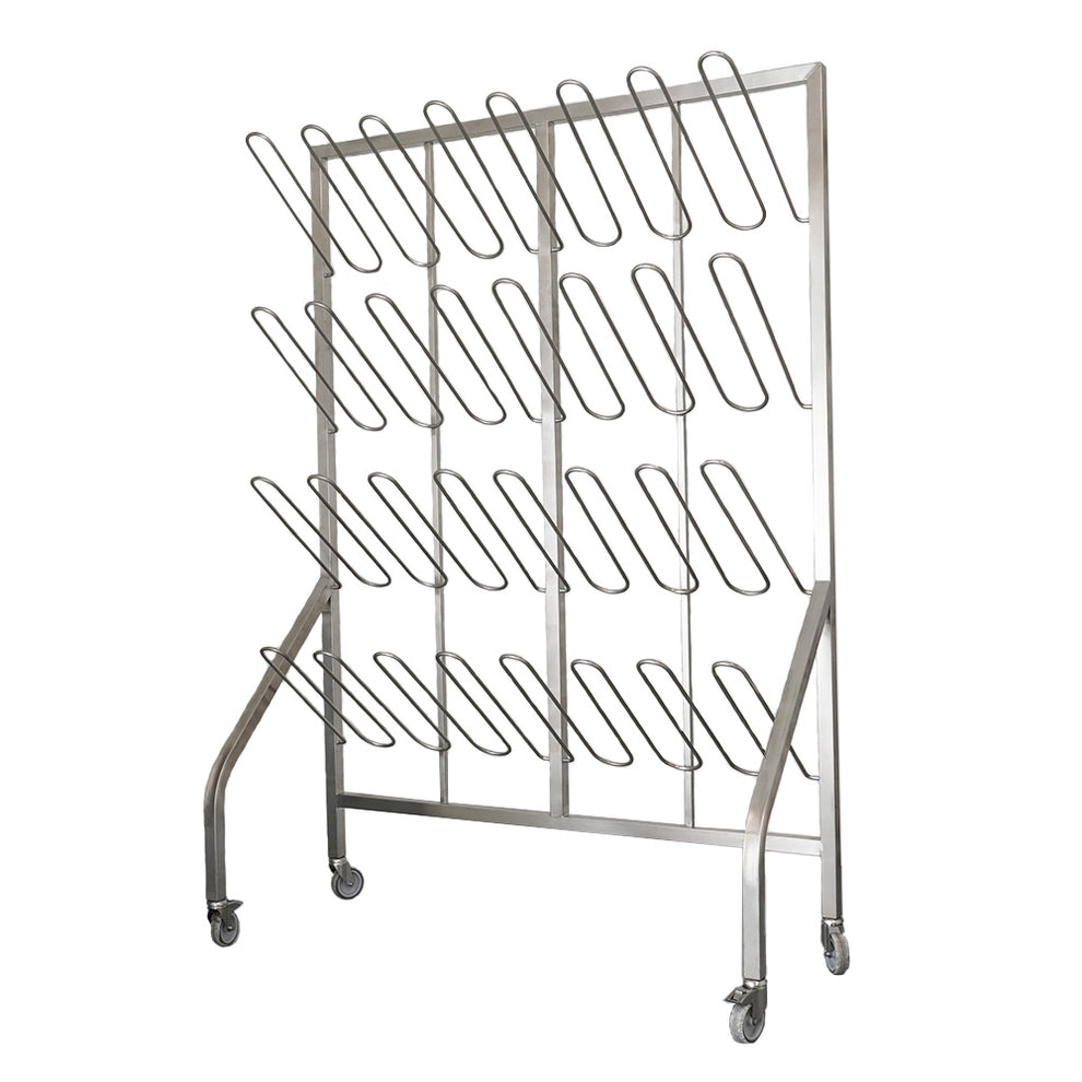 Stainless Steel Pedestal Boot Rack | Teknomek UK