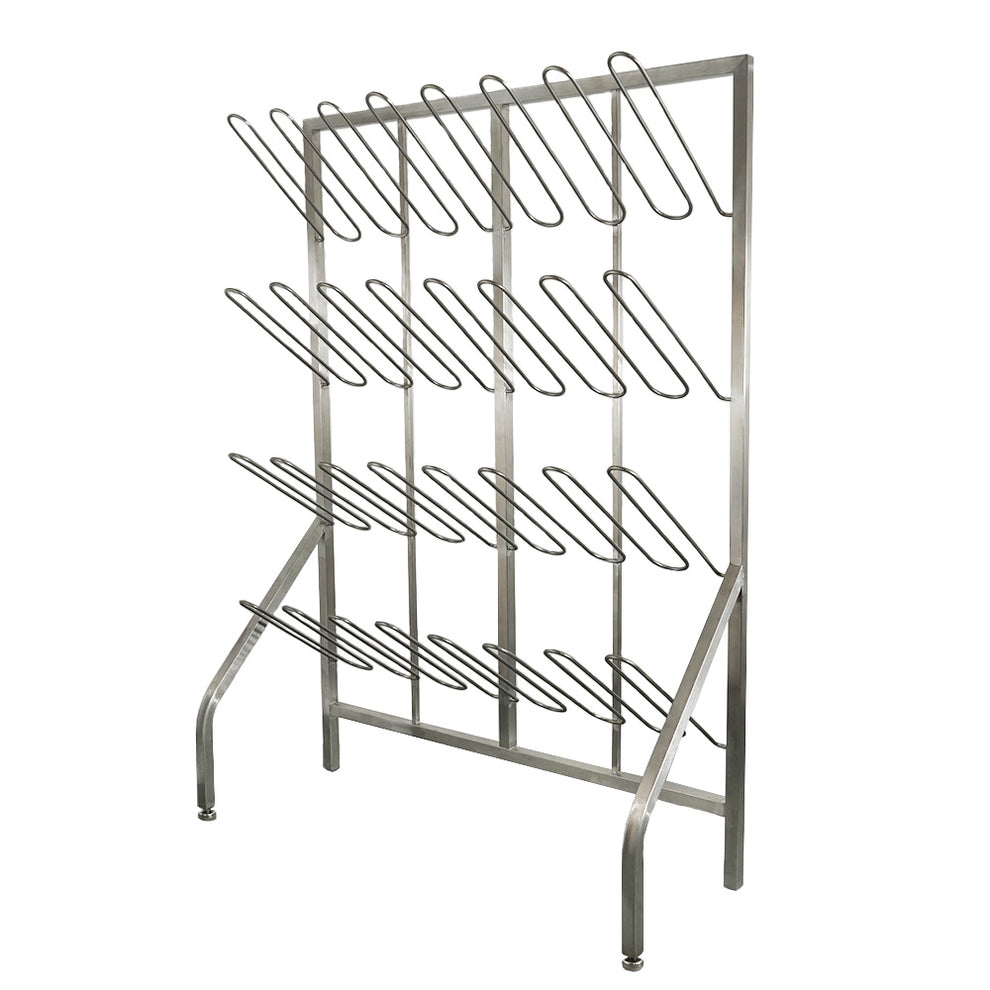 Stainless Steel Pedestal Boot Rack | Teknomek UK