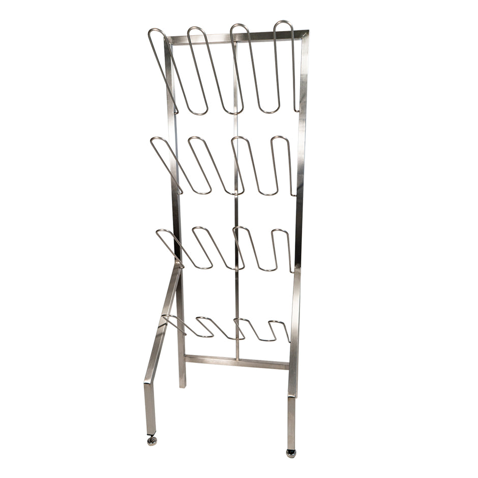 Hygienic stainless steel boot & shoe storage | Teknomek UK