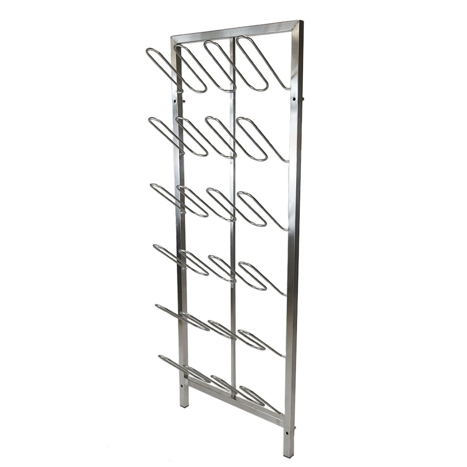 Hygienic stainless steel boot & shoe storage | Teknomek UK