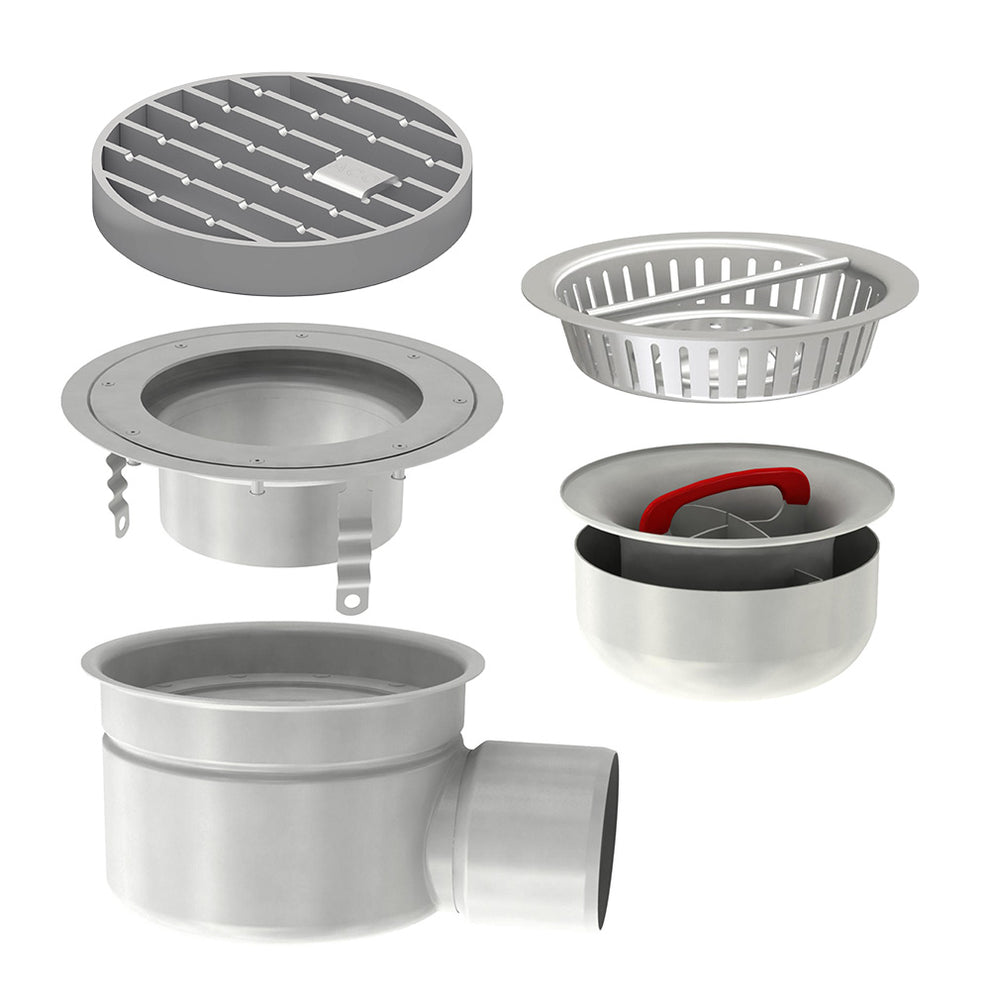 Aco® gully kit vinyl edge | Teknomek