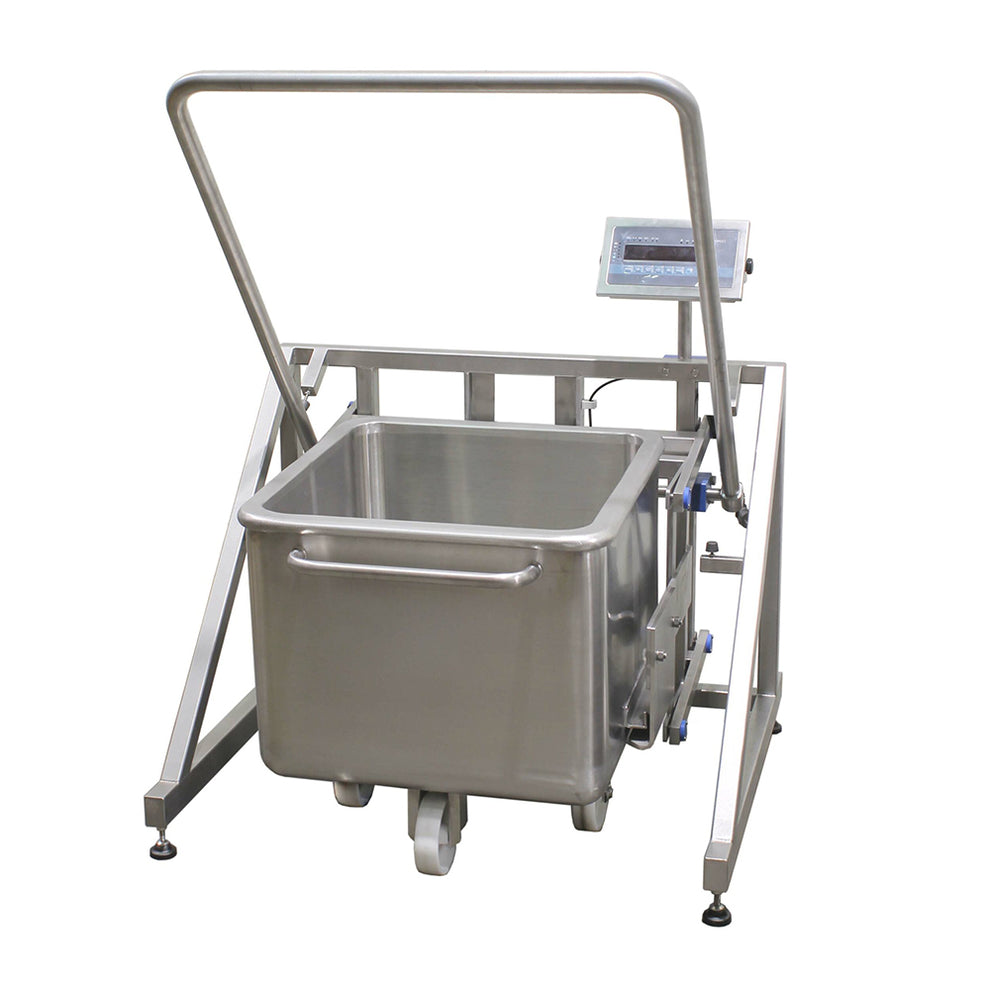 Weighing scale for 200L tote bin