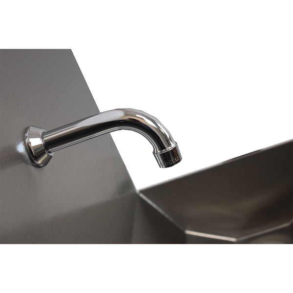 Stainless Steel Knee Operated Wash Trough | Teknomek UK
