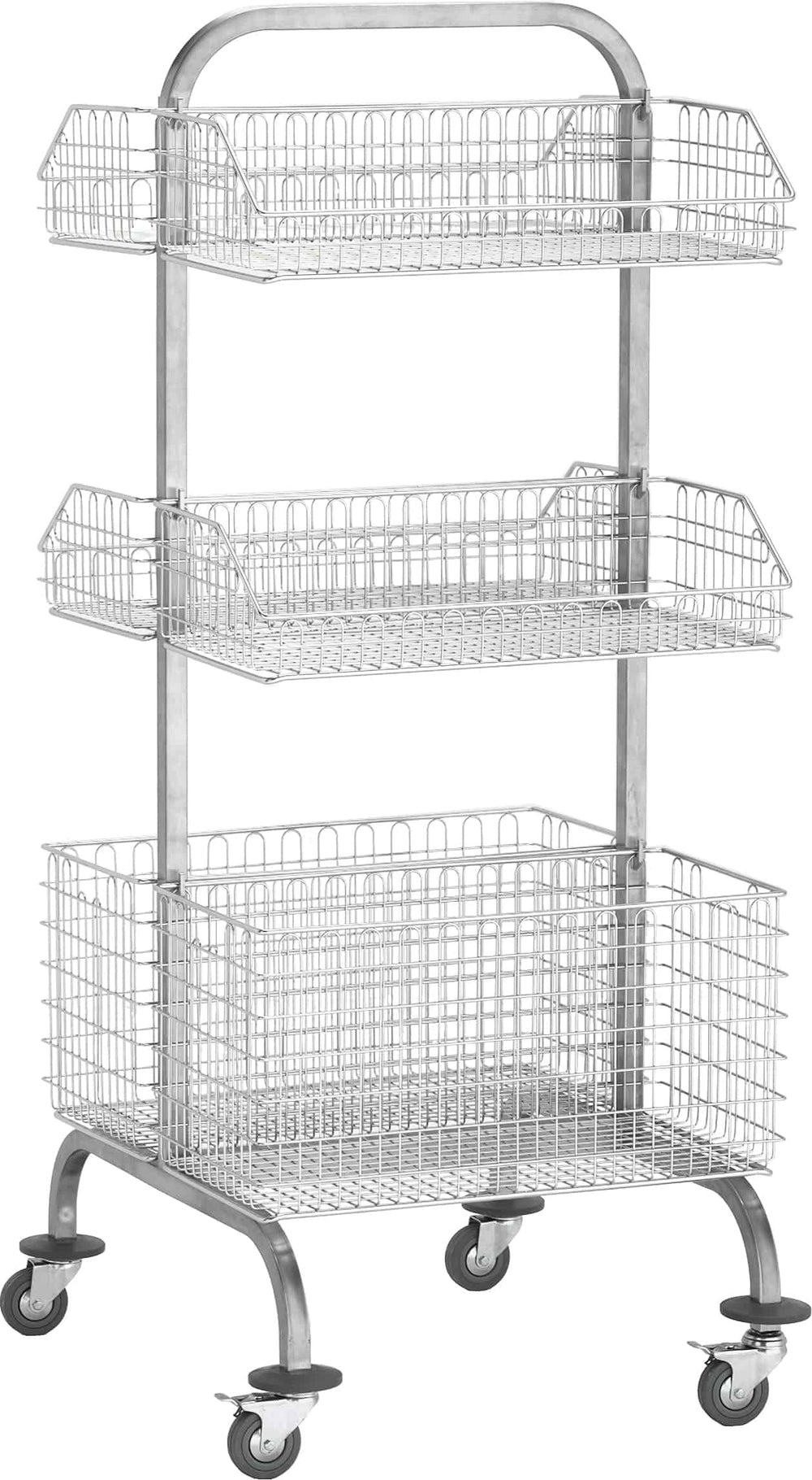 Modular sterile basket trolleys