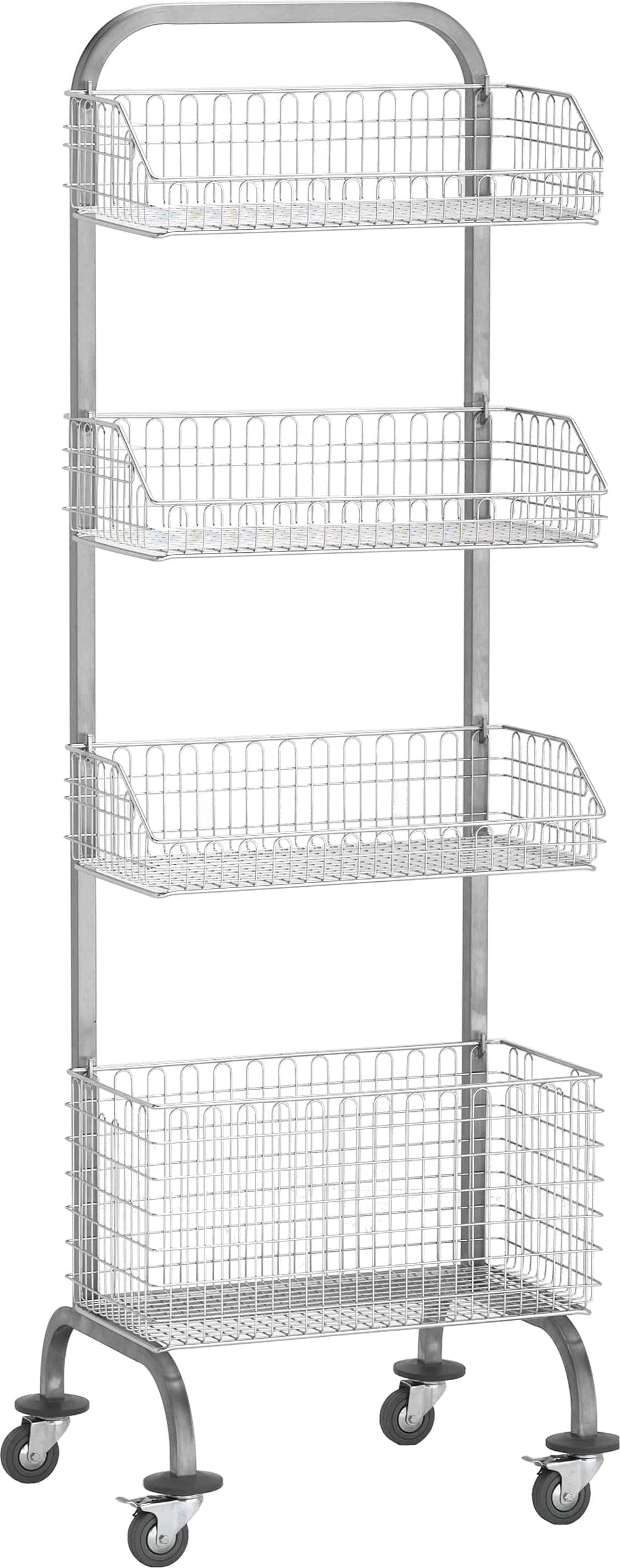 Modular sterile basket trolleys